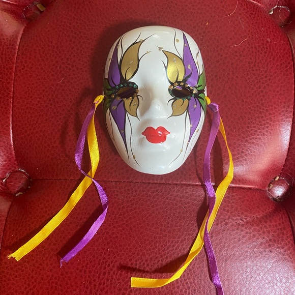 Accents | Ceramic Mardi Gras Mask | Poshmark